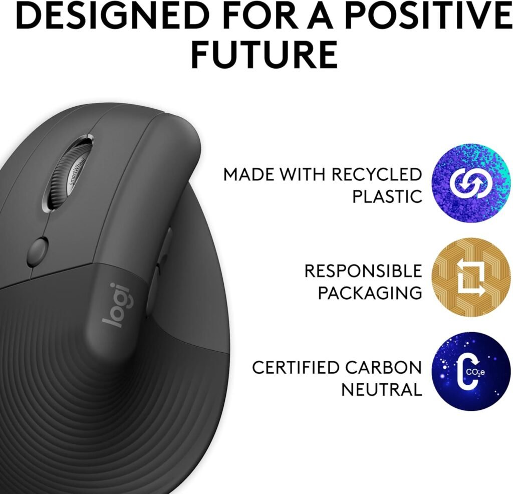 Logitech Lift Vertical Ergonomic Mouse Wireless Review - A Compilation ...